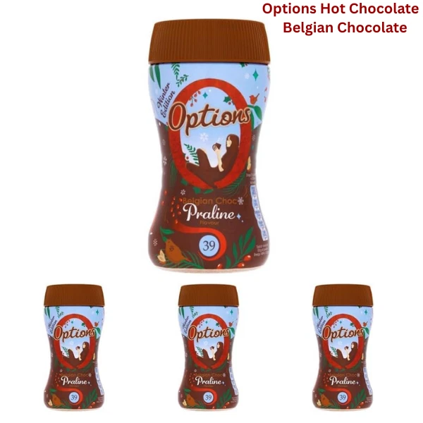 OPTIONS HOT CHOCOLATE Winter Edition - Belgian Chocolate & Praline ...