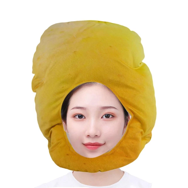 POTATO HEAD HAT Creative Vegetable Headgear for Festival Graduation ...