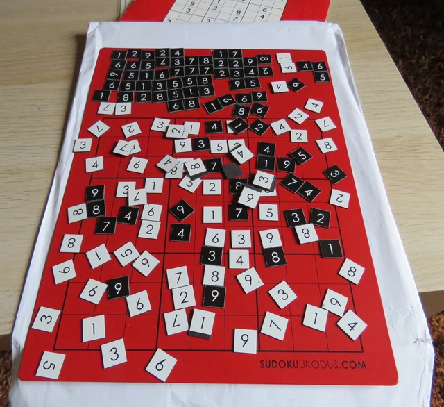 MAGNET SUDOKU SPIEL mit Anleitung und Buch EUR 2,25 - PicClick DE