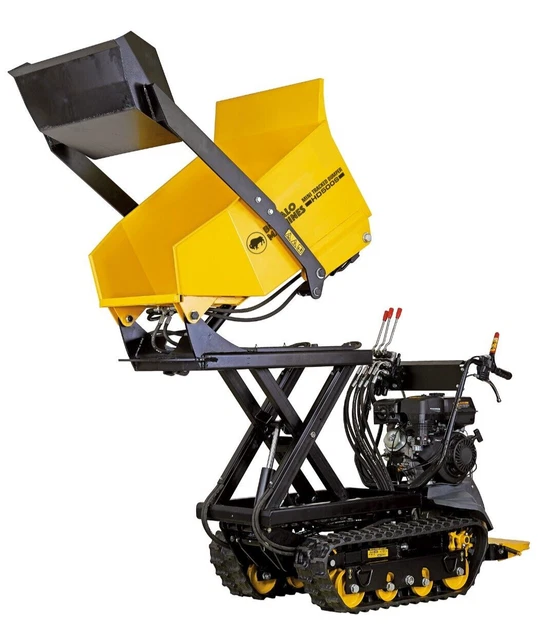 BUFFALO HD 500KG Tracked Self Loading High Tip Dumper - Power Barrow ...