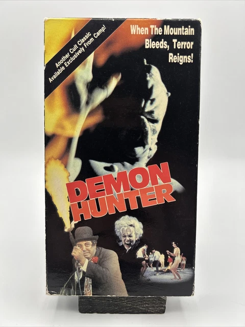 DEMON HUNTER VHS 1988 Camp Video Foil Label Cult Horror Htf Rare! $50. ...