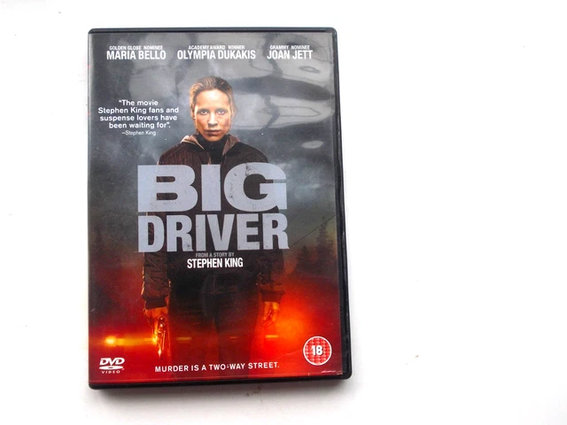 BIG DRIVER (DVD) Maria Bello, Olympia Dukakis, Joan Jett, Will Harris £ ...
