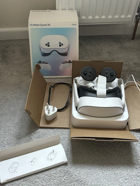 META QUEST 3S Virtual Reality Headset 128GB £245.00 - PicClick UK