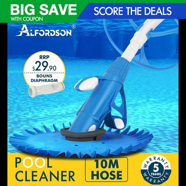 ALFORDSON POOL CLEANER Automatic Vacuum Floor Climb Wall Swimming Pool ...