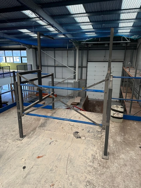 Up And Over Pallet Gate Mezzanine Floor £30000 Picclick Uk