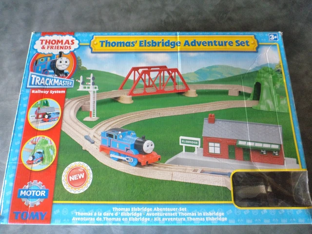 TOMY THOMAS & Friends trackmaster set Elsbridge Adventure Set boxed £8. ...