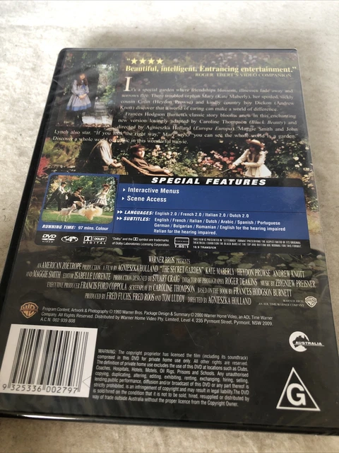 SECRET GARDEN, THE (DVD, 1993)BRANDNEWSEALED. Free Shipping Region.4 ...