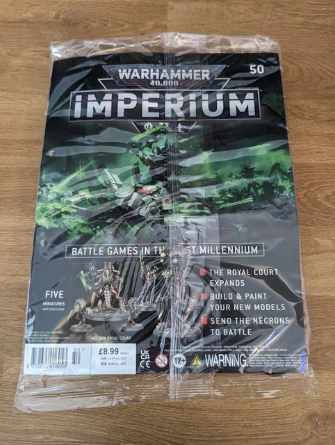 WARHAMMER 40K IMPERIUM Magazine #50 Necron/Necrons Royal Court £68.00 ...