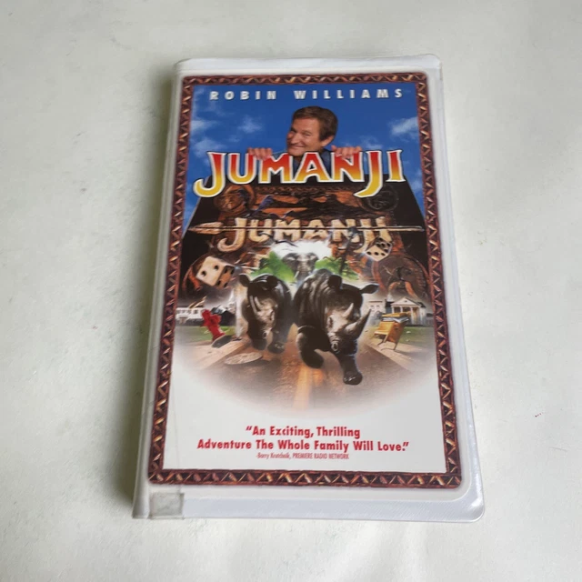 JUMANJI (VHS, 1996, Closed Captioned Clam Shell Case) £3.02 - PicClick UK