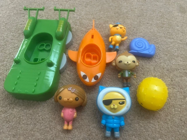 CBEEBIES MAGAZINE PLASTIC Octonauts Toy Figures Bundle £12.00 - PicClick UK