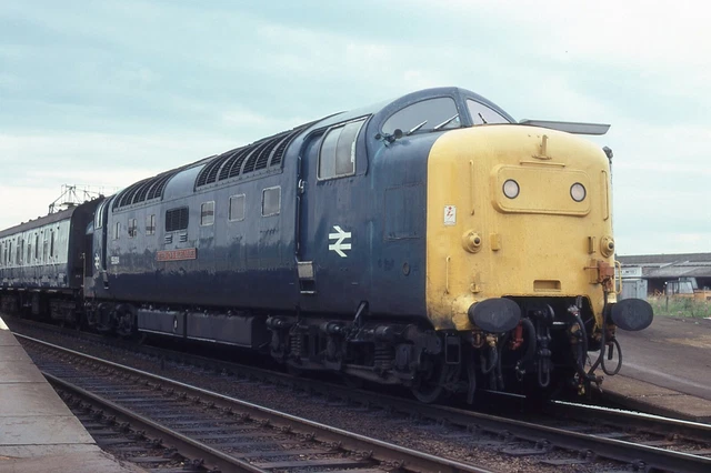 BRITISH RAIL 55004 Class 55 Deltic Loco Railway Photo - Queen's Own ...