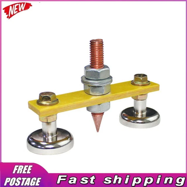 MAGNETIC GROUNDING CLAMP Welding Support Machine Ground Connector (B ...