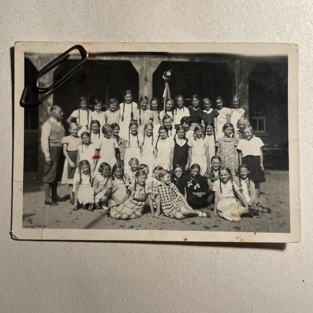 BDM BUND DEUTSCHER Mädel Frau Dame Maid Pfadfinderin 9x6 Original Foto ...