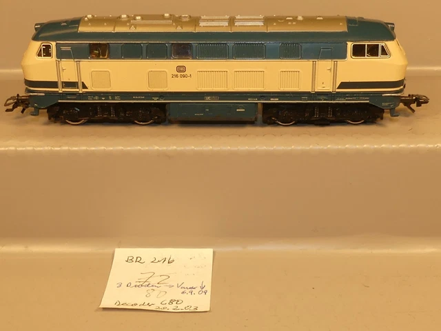 DIGITAL MÄRKLIN 3074 Br 216 090-1 Lok Diesellok EUR 64,99 - PicClick DE