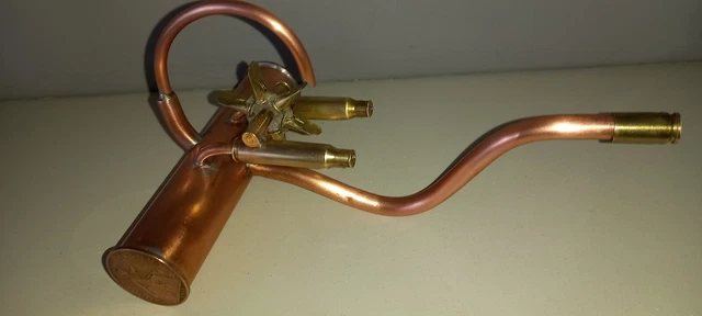 PRANK TALC POWDER pipe tester. Steampunk.(Respiratory frogman tester) £ ...