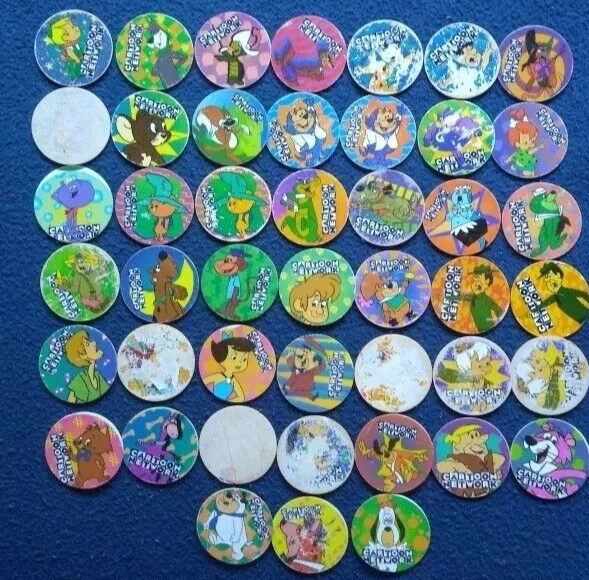 LOT 46 POGS Cartoon Network Salo du Chili EUR 54,83 - PicClick FR