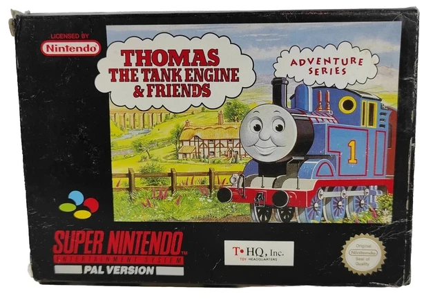 THOMAS THE TANK Engine & Friends Super Nintendo SNES Game PAL UKV ...