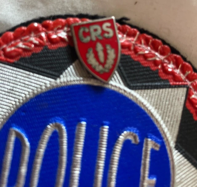 ANCIEN BADGE INSIGNE police avec pin's CRS EUR 20,00 - PicClick FR