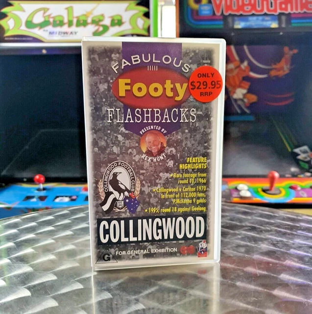 FABULOUS FOOTY FLASHBACKS: Collingwood - 1997 Magpies VHS - Video Tape ...