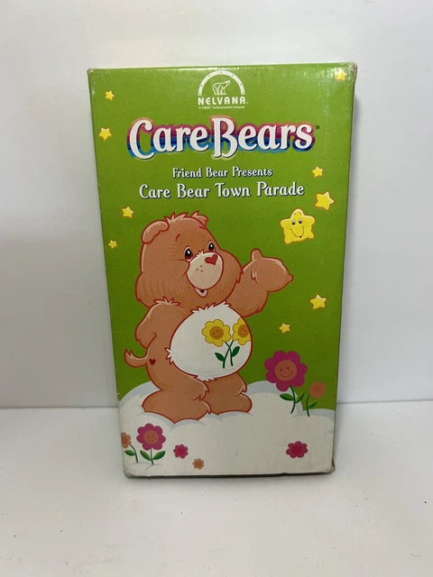 CARE BEARS FRIEND Bear Presents Care Bear Town Parade 1988 (VHS, 2002 ...