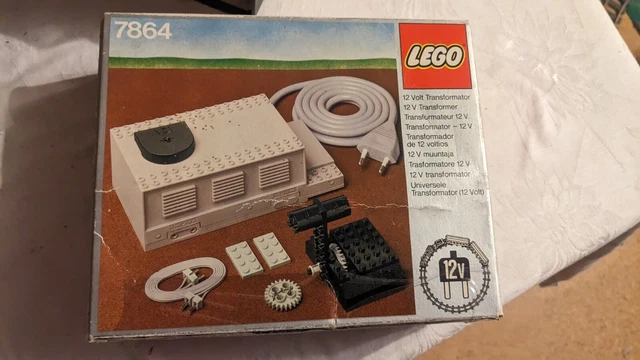 LEGO RAILWAY 7864 Transformer Transformer 12V with Original Packaging ...