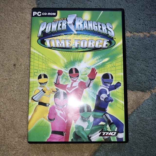 POWER RANGERS - Time Force PC DVD jeu vidéo ordinateur sortie Royaume ...