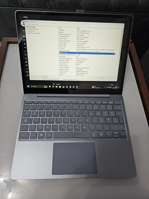 MICROSOFT SURFACE LAPTOP Go Touchscreen i5 10th Gen 8GB RAM 128GB SSD Windows 11 £199.00 ...