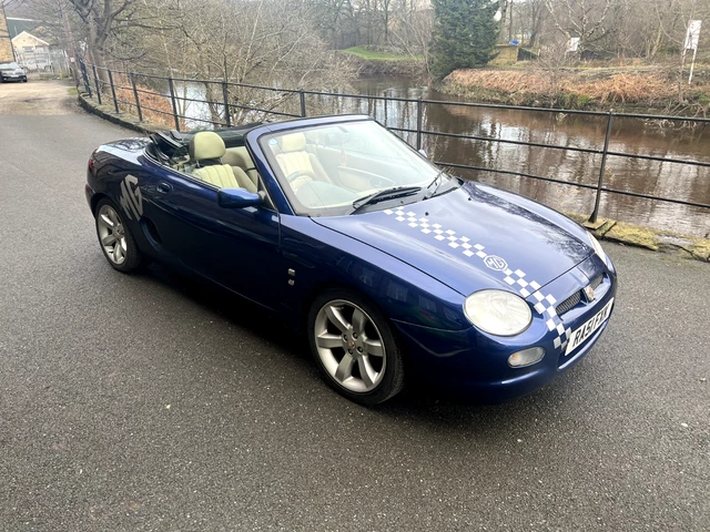 2001 MGF CONVERTIBLE Tahiti Blue mot july cheap summer car Not Mg Tf ...