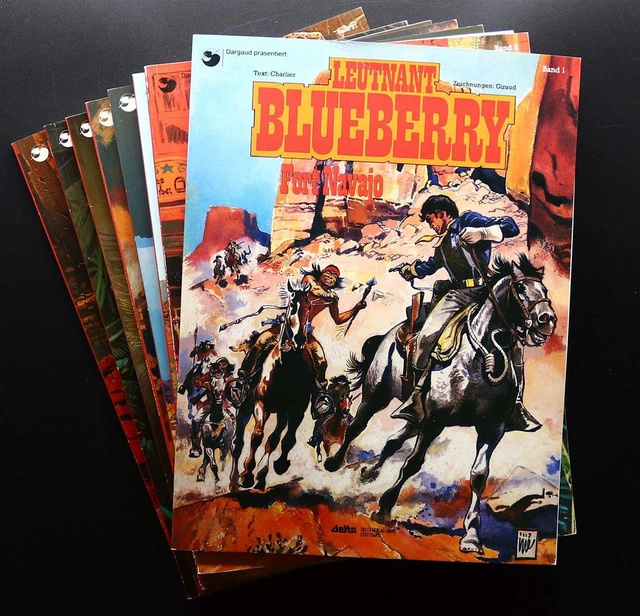 AUSWAHL: LEUTNANT BLUEBERRY Western Comic Album - Carlsen Ehapa Dargaud ...