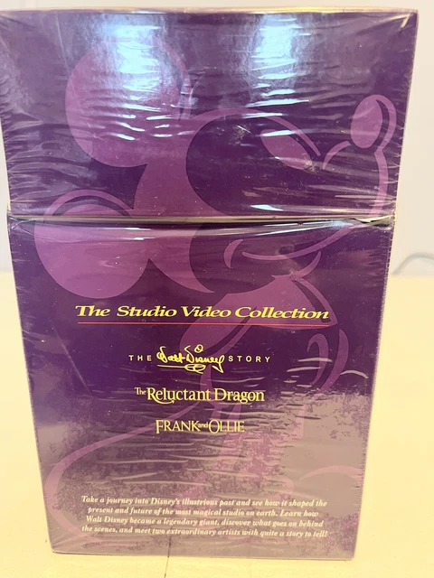 NEW SEALED DISNEY 3 VHS Studio Video Collection Box Set Film Collect ...