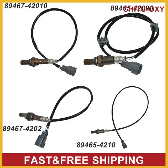 4 PCS FRONT Air Fuel Ratio Oxygen Sensor O2 For Toyota 2001 2002 2003 ...