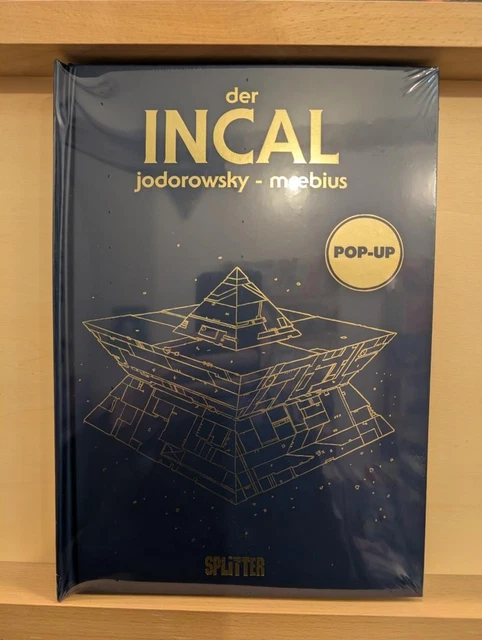 MOEBIUS DER INCAL Pop-Up Splitter Verlag limitierte Sonderedition OVP ...