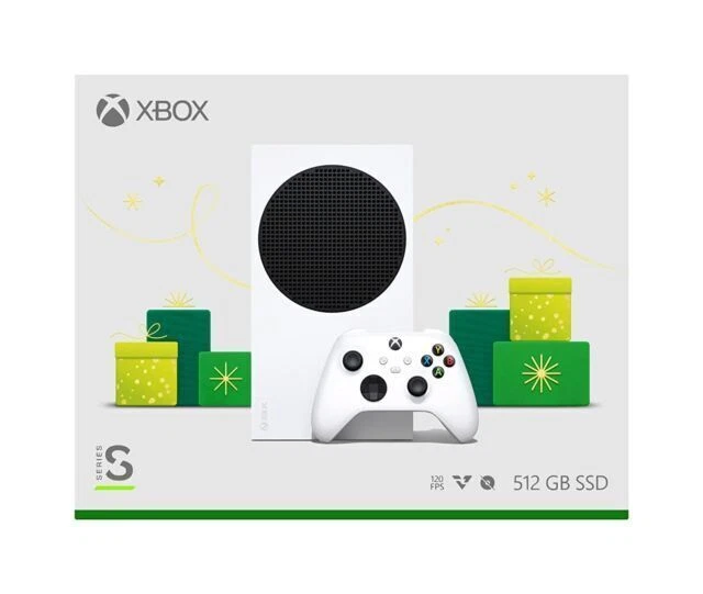MICROSOFT XBOX SERIES S Holiday Edition 512GB Video Game Console ...