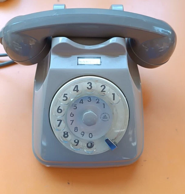 TELEFONO FISSO A Disco Siemens Auso S62 Vintage Grigio EUR 24,99 ...