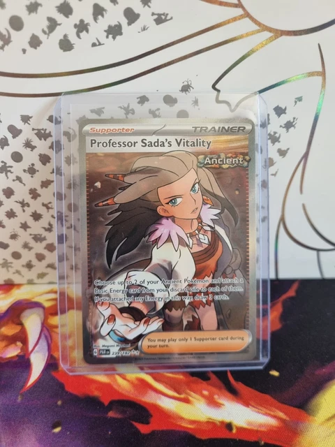 PROFESSOR SADA'S VITALITY 239/182 Paradox Rift Pokemon Card Full Art ...