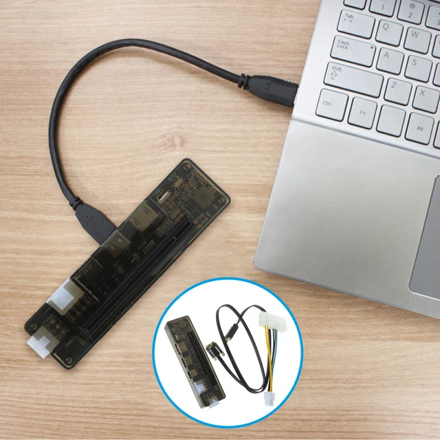 PCI-E EXTERNAL GRAPHICS Card Expansion Dock Laptop Docking Station ...