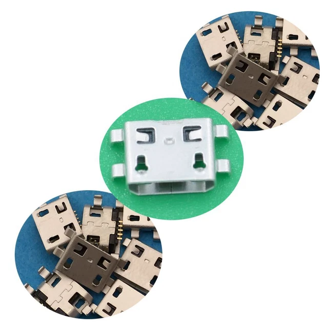 5 PIN TYPE B Female Solder Socket Connector Shen Board 0.8 PCB Micro ...