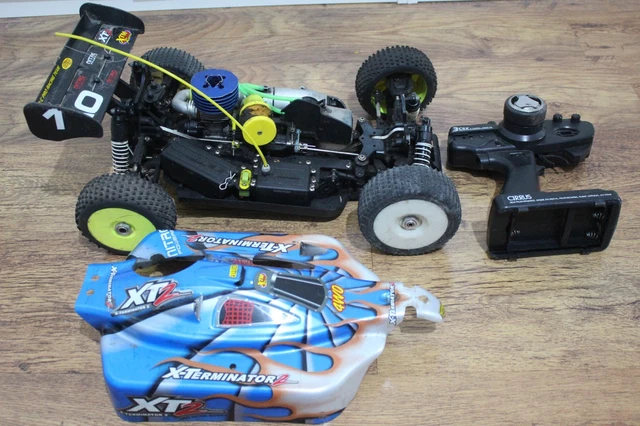 XTM XT2 X-TERMINATOR 1/8 4WD Nitro Rc Car/Buggy - Untested £79.99 ...