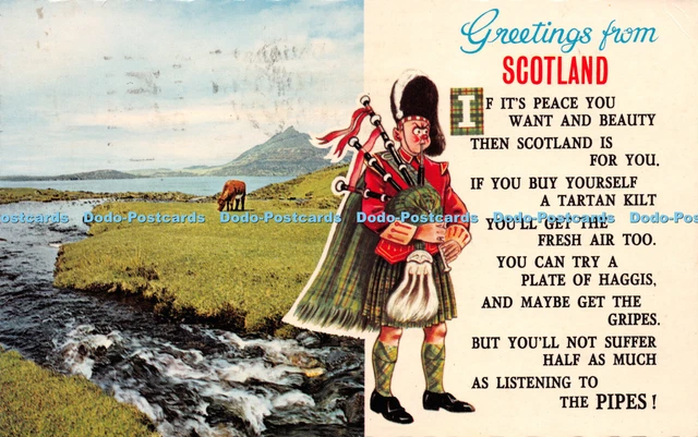 R232982 COMIC CARD Scotland Mountains Man Bamforth Bamforth S 8 Scotty ...