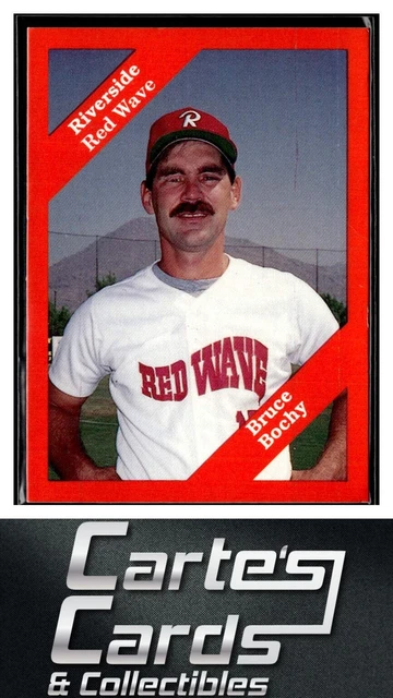 BRUCE BOCHY 1989 Cal League #29 Riverside Red Wave Coach EUR 2,16 ...