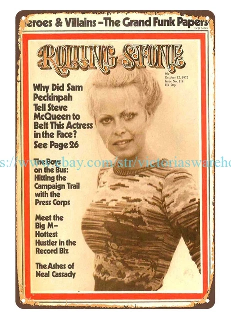 1972 SALLY STRUTHERS American actress and activist rolling stone metal ...