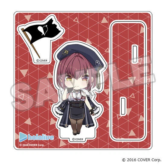 HOLOLIVE VTUBER HOUSHOU Marine acrylic diorama stand OL costume Ver ...