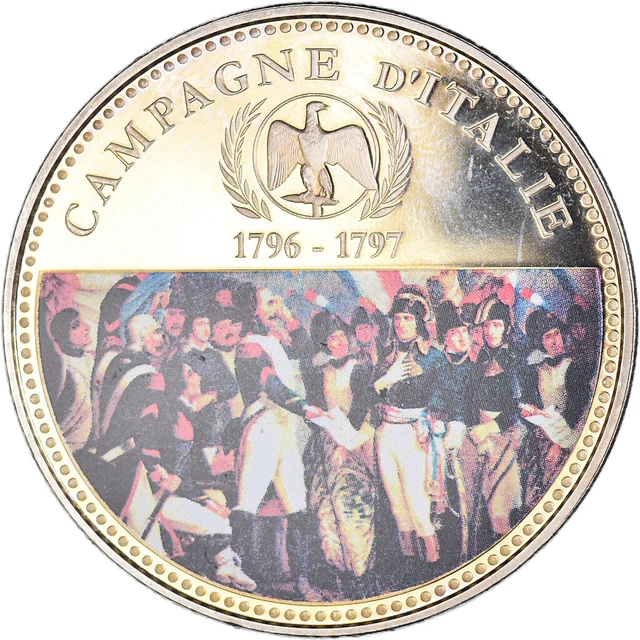 [#387564] FRANKRIJK, MEDAILLE, Bonaparte, Campagne d'Italie (1796 ...