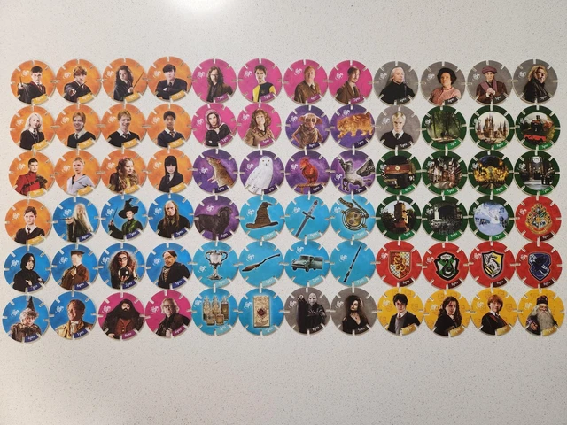 HARRY POTTER MAGICAL Discs 2025 - Complete Collection - x72 Discs ...