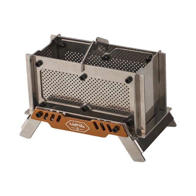 MINI WOOD STOVE Small Charcoal Stove Desktop Bonfire Stove for Outdoor ...