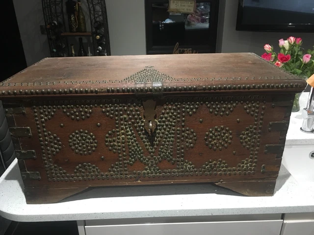 OMANI WEDDING CHEST Mandoos £155.00 - PicClick UK