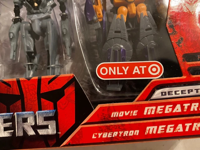 TRANSFORMERS MOVIE OPTIMUS Prime Megatron Target Exclusive Legends ...