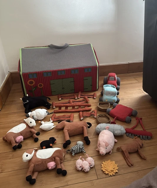 IKEA LANDET - Soft Farm And Animals Playset £45.00 - PicClick UK