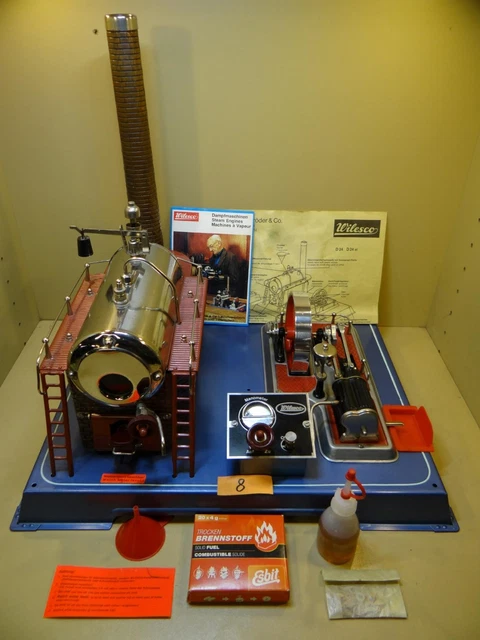 DAMPFMASCHINE WILESCO D24 mit Zubehör / 70er Jahre / Selten. EUR 429,00 ...