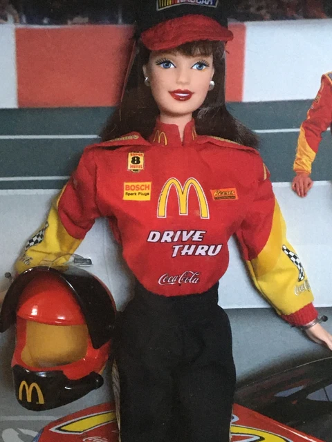 BARBIE TERESA RACECAR Nascar McDonalds 1999 Mattel USA 22954 Collector ...
